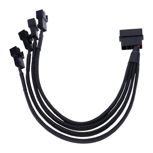 Adaptador Molex Pichau 4xFans 24cm – Pichau Gaming